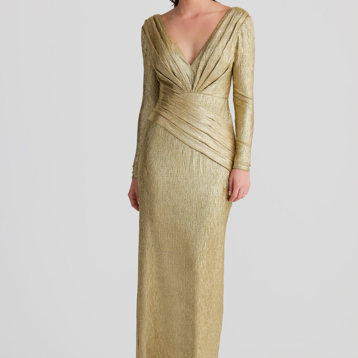 Pallas Gown - Gold – Catherine Ferraro